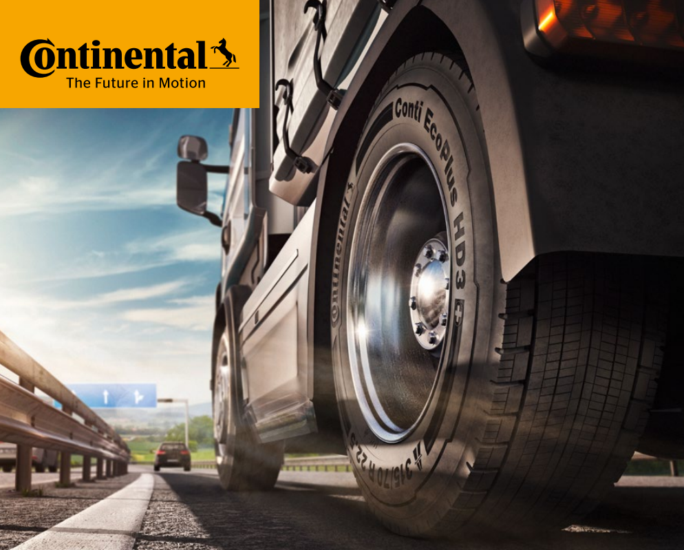 Continental Conti Hybrid HS3 245/70R19.5 H/16PLY Tires